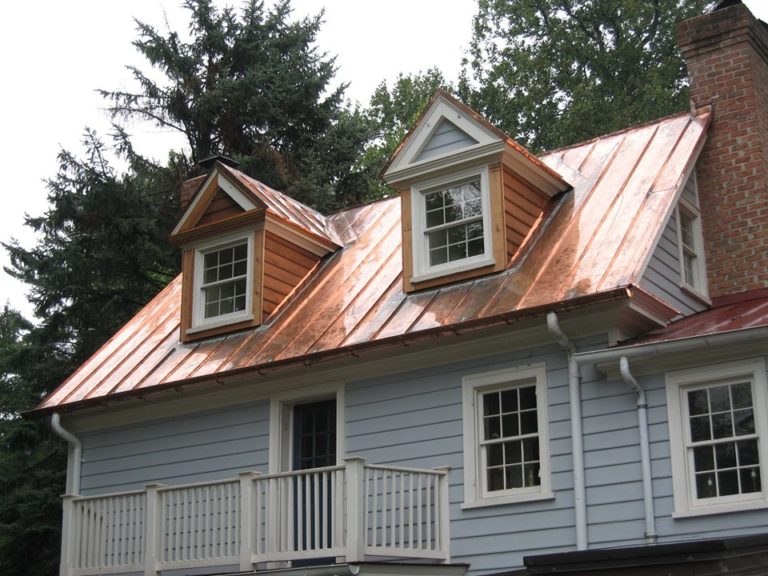 Copper Metal Roofing for Homes and Businesses